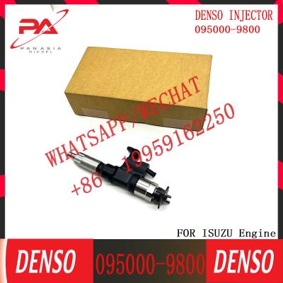 Chine Injecteur de carburant diesel de haute qualité 095000-9800 Buse d'injection de rail commun 095000-9800 Pour ISUZU 4HK1 à vendre