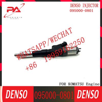 Китай 0950000801 Оригинальные автозапчасти Дизельное топливо Инжектор двигатель Инжектор общего рельса 6156-11-3100 095000-0801 продается