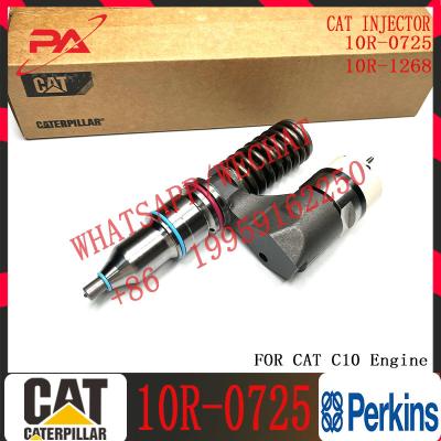 China C12 C10 inyector de combustible de tren común 10R-9235 10R-1264 0R-4987 10R-1814 10R-0725 Para el motor C-A-T en venta