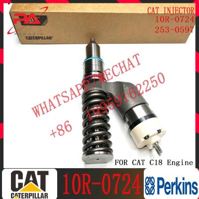 Chine Injecteur de carburant pour le rail commun 253-0616 253-0618 291-5911 10R-0724 253-0597 20R-8048 211-3025 pour les excavatrices C15 C18 à vendre