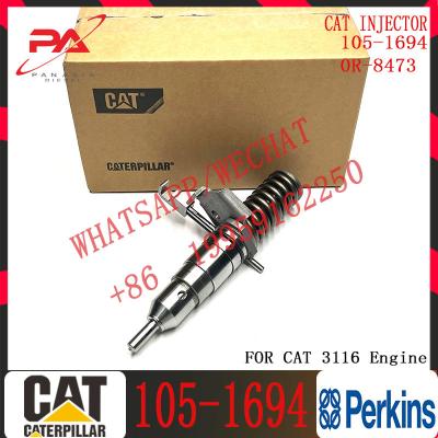 Chine Injecteur de carburant commun 101-4561 101-8673 102-7038 105-1694 127-8207 127-8225 7E-8727 Pour moteur de pelle 3116 à vendre
