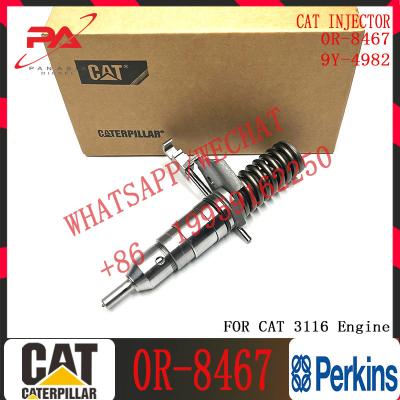 中国 コモンレールインジェクタ 0R-8467 7E-6193 105-1694 0R-8682 9Y-4982 0R-0471 3114 3116 3126 エンジン用 販売のため