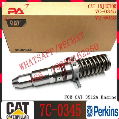 Chine 3512A Injecteur de carburant diesel pour rail commun 4W-3563 7C-0345 7C-2239 7E-6048 7C-2239 7C-4174 7E-3384 7C-4173 Pour Caterpillar à vendre