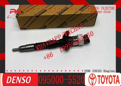 China 2KD New Diesel Common Rail Fuel Injector 095000-5520 Nozzle Injector 095000 5520 0950005520 for Toyota Hilux for sale