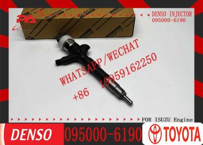 China High Quality Common Rail Injector Diesel Fuel Injector 095000-6190 23670-30100 For TOYOTA HILUX 2KD-FTV Engine for sale