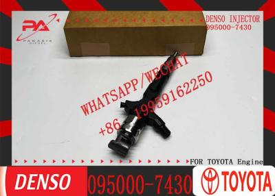 China Nozzle Injector 095000-7430 095000 7430 Diesel Common Rail Fuel Injector 0950007430 for TOYOTA HIACE 2.5 D-4D for sale