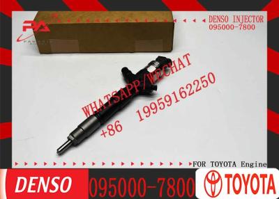 China Diesel Fuel Injector Common Rail Injector Assembly 095000-7801 095000-7800 23670-30310 for TOYOTA Hiace 2KD-FTV Euro IV for sale