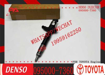 China Hot Sale Fuel Unit Injector 095000 7360 0950007360 Common Rail Injector 095000-7360 for Toyota for sale