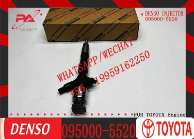 China 2KD New Diesel Common Rail Fuel Injector 095000-5520 Nozzle Injector 095000 5520 0950005520 for Toyota Hilux for sale