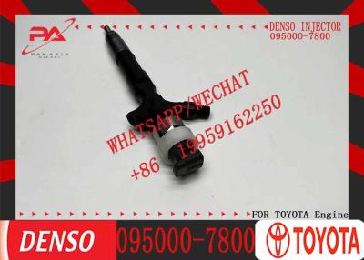 China Diesel Fuel Injector Common Rail Injector Assembly 095000-7801 095000-7800 23670-30310 for TOYOTA Hiace 2KD-FTV Euro IV for sale