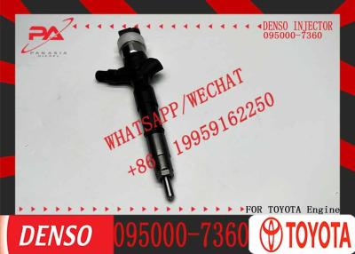 China Hot Sale Fuel Unit Injector 095000 7360 0950007360 Common Rail Injector 095000-7360 for Toyota for sale