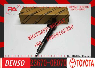 China Fuel Injector 23670-0E070 236700E070 Common Rail Diesel Fuel Injetor Applicable for Toyota Hiace Hilux 2.5D 2KD-FTV 2GD for sale