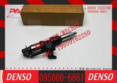 중국 고품질의 디젤 엔진 연료 공동 철도 주입기 095000-6860 095000-6861 ME304627 ME307086 Fuso 6M60T 판매용