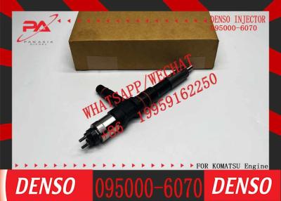 중국 발굴기 디젤 엔진 수리 부품 095000-6070 주입기 6251-11-3100 SAA6D125E 엔진 연료 주입기 PC400-8 PC450-8 판매용