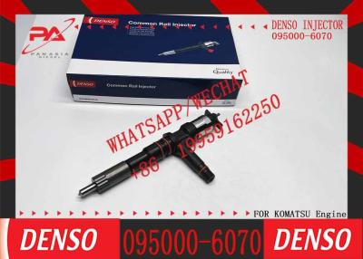 중국 발굴기 디젤 엔진 수리 부품 095000-6070 주입기 6251-11-3100 SAA6D125E 엔진 연료 주입기 PC400-8 PC450-8 판매용