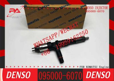 중국 발굴기 디젤 엔진 수리 부품 095000-6070 주입기 6251-11-3100 SAA6D125E 엔진 연료 주입기 PC400-8 PC450-8 판매용