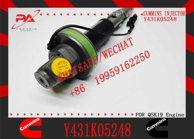China original JCM921F QSK19 engine injector Y431K05248 fuel injector Y431K05417 used in Cummins for sale