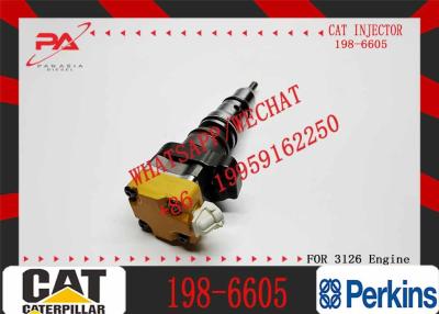 Chine Parties de machines de construction Moteur diesel Machines CAT 3126 E3126 Assemblage d'injecteurs de carburant 177-4754 198-6605 177-4752 à vendre