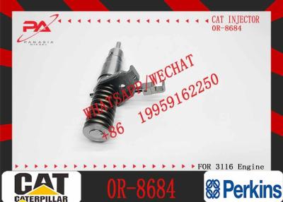 Chine Parties de moteur de pelleteuse Injecteur de carburant 127-8218 0R8684 1278218 0R-8684 pour moteur 3114 3116 à vendre