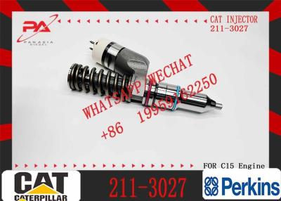 China Used Common Rail Injector 211-3027 for C15 C18 Excavator for C27 C32 3406E 295-9085 6 Months Warranty for sale