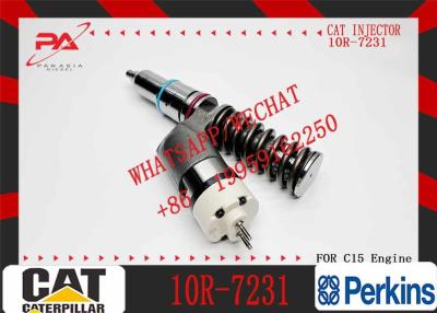 China Inyector de excavadora 10R7231 10R-7231 2530597 253-0597 para partes del motor C18 Ensamblaje de boquilla de diésel en venta