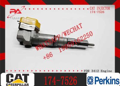 Chine Injecteur de carburant 174-7526 232-1183 232-1171 232-1175 20R0758 232-1173 232-1168 174-7528 pour le moteur Caterpillar 3412E 3408E à vendre