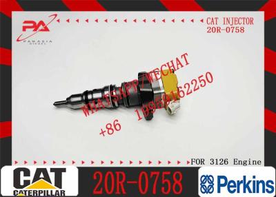 Chine Parties de pelleteuse 3126 Injecteur de moteur 1OR-1267 169-7408 20R-0758 153-5938 Injecteur de carburant pour pelleteuse à vendre