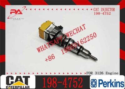 Chine Parties de pelleteuse 3126 Injecteur de moteur 178-6432 188-1320 173-9379 4CR0197 198-4752 Injecteur de carburant pour pelleteuse à vendre