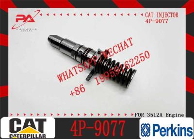 Chine Parties de pelle 3512A Injecteur de moteur 4P-9077 7E-3383 7C-0345 7C-4175 OR-3051 Injecteur de carburant Pour pelle à vendre