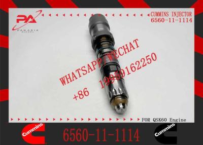 China Diesel Engine Spare Parts 6560-11-1114 6560111114 fuel injector for sale for sale