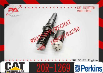Chine Parties de pelle 3512B Injecteur de moteur 20R-1267 20R-1268 20R-1269 20R-1270 20R-1276 20R-0848 Injecteur de carburant Pour pelle à vendre