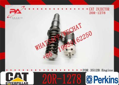 Chine Parties de pelle 3512B Injecteur de moteur 20R-1275 20R-1278 20R-1283 20R-1265 20R-1266 Injecteur de carburant Pour pelle à vendre