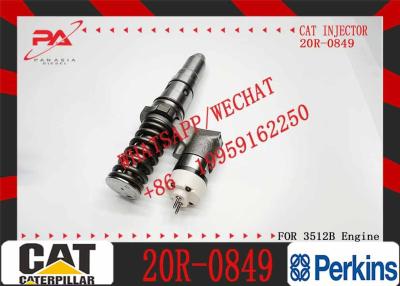 Chine Parties de pelle 3512B Injecteur de moteur 20R-3483 20R-0849 20R-1264 20R-1275 20R-1278 Injecteur de carburant Pour pelle à vendre