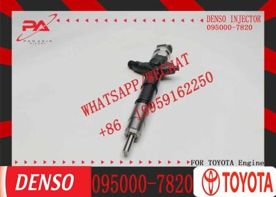 China Common Rail Inyectores Diesel auto engine systems Fuel Diesel Injector 23670-39265 095000-7820 For Toyota 1KD-FTV for sale