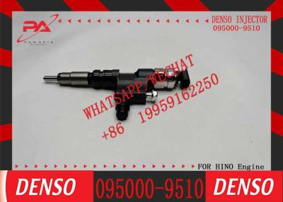 China Inyector diesel de alto rendimiento 23670-E0510 Inyector de combustible de tren común 095000-9510 para TOYOTA en venta