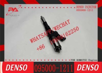 China Brandstof spuitstuk injector 095000-1211 6156-11-3300 voor Komatsu graafmachine S6D125 Motor Te koop
