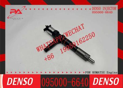 China Diesel common rail Fuel Injector 095000-6640 6251-11-3200 6251-11-3201 voor denso Komatsu SAA6D125E WA470 PC400-8 Motor Te koop