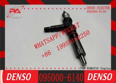 China Brand New High Qualitycommon rail injector 095000-6140 Injector De Diesel Injector 095000-6140 6261-11-3200 Voor Komatsu Te koop