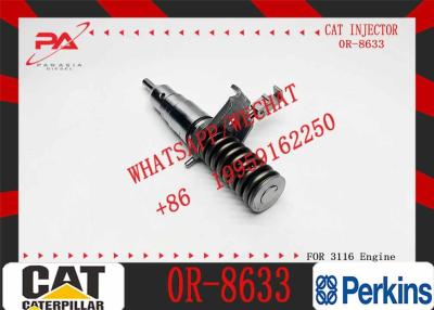 Chine Parties de pelleteuse 3116 Injecteur de moteur 0R-3742 0R-8463 0R-8633 20R-4179 0R-8471 Injecteur de carburant Pour pelleteuse à vendre