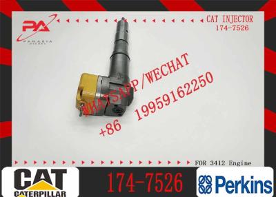Chine Diesel Engine Fuel Injector Excavator Accessories Diesel Motor Parts 1747526 174-7526 for Caterpillar CAT 3412E 651E 657 à vendre
