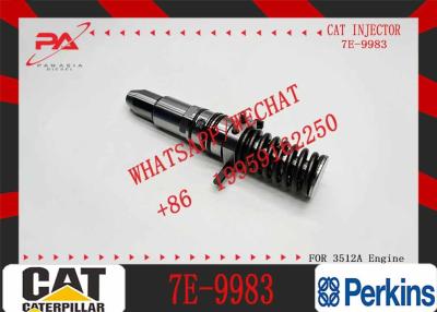 China Partes de excavadoras 3512A Motor inyector 7E-9983 7E-3384 9Y-4544 7C-9577 0R-3883 7E-8836 inyector de combustible para excavadoras en venta