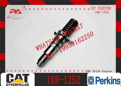 China Común de ferrocarril Diesel Motor Parts Fuel Injector 111-3718 10R-1252 Sistema de combustible con boquilla Cat 3512 3508 3516 Inyector para catering en venta