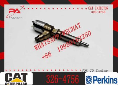 China diesel engine injectors 326-4700 326-4756 10R7575 3264700 injector for 320D excavator parts for sale