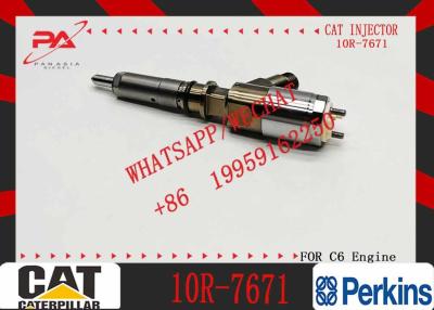 China Inyectores para motores diesel C6.6 Inyector de combustible 10R-7671 320-0677 Para el motor de Perkins Inyector 2645A746 en venta