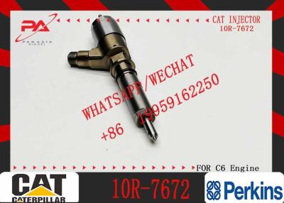 China 3200680 10R-7672 original Caterpillar piezas del sistema de combustible C4.4 C6.6 CAT inyector de combustible en venta