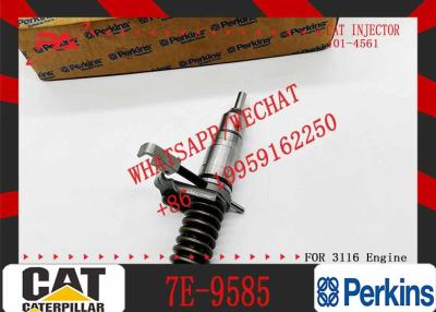Китай 7E-9585 Части дизельных двигателей Инжектор топлива для железных дорог 7E-9585 Подходит для CAT 3116 экскаватора9Y-4982 продается