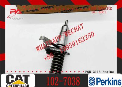 Китай Высококачественный топливный инжектор 102-7038 1027038 для двигателя CAT Caterpillar серии 3116 3114 продается