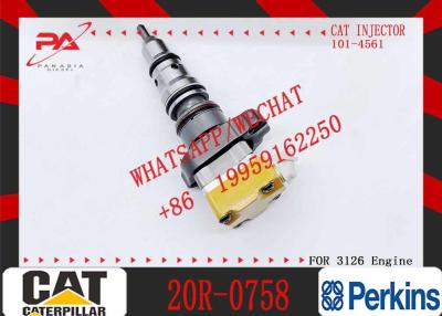 China Peças de motor de alta qualidade 20R-0758 Injetor de combustível para a categoria 631E 651E 657E 3412E 3408 Injetor de motor 174-7526 1747526 à venda