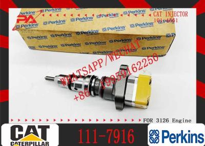 China Peças de escavadeira 3412 Motor Injetor 111-7916 198-4752 20R-5392 198-6877 232-1170 Injetor de combustível Para escavadeira à venda
