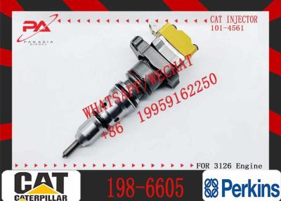 China Injetor de combustível de alta qualidade 198-6605 Injetor de combustível para motores diesel 1986605 198-6605 para o CAT 3126E 5110B 3126B 3512B à venda